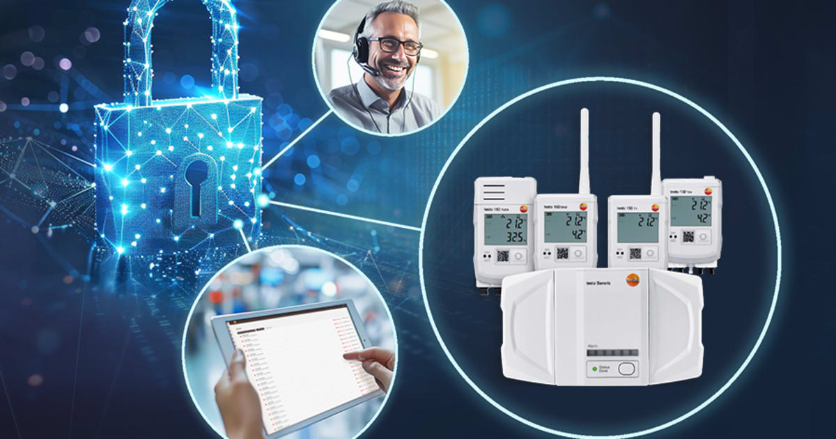 Maximale veiligheid, minimale inspanning: testo Saveris 1 voor de ...