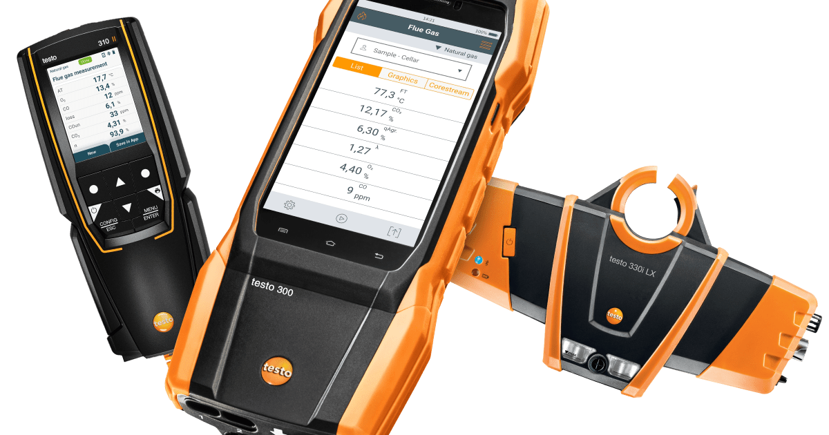 Flue Gas Measuring Instruments, Flue Gas Analyzer