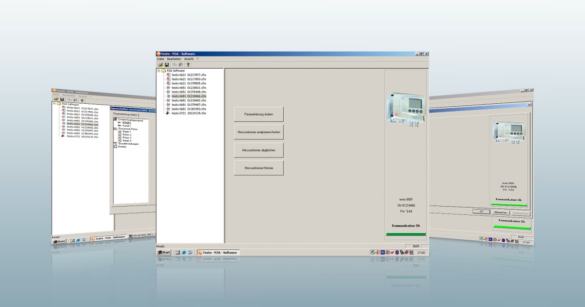 testo P2A software