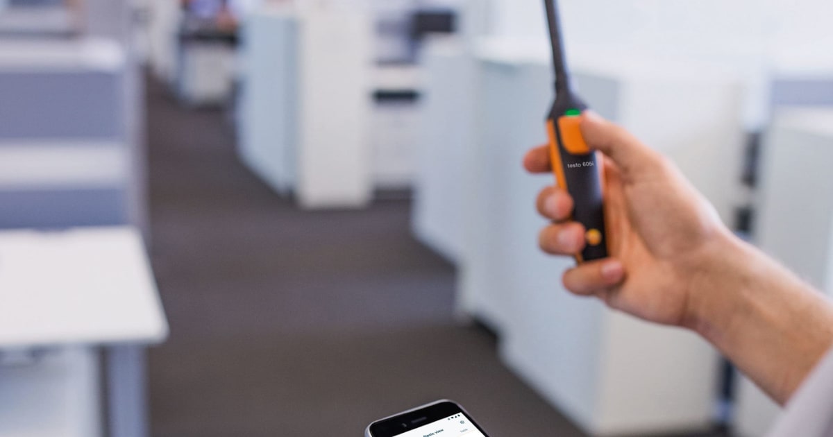 Testo Smart Probes for indoor air quality
