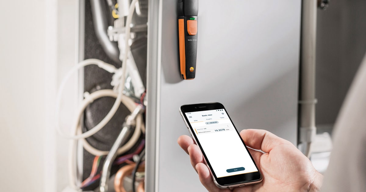 Testo Smart Probes for heating