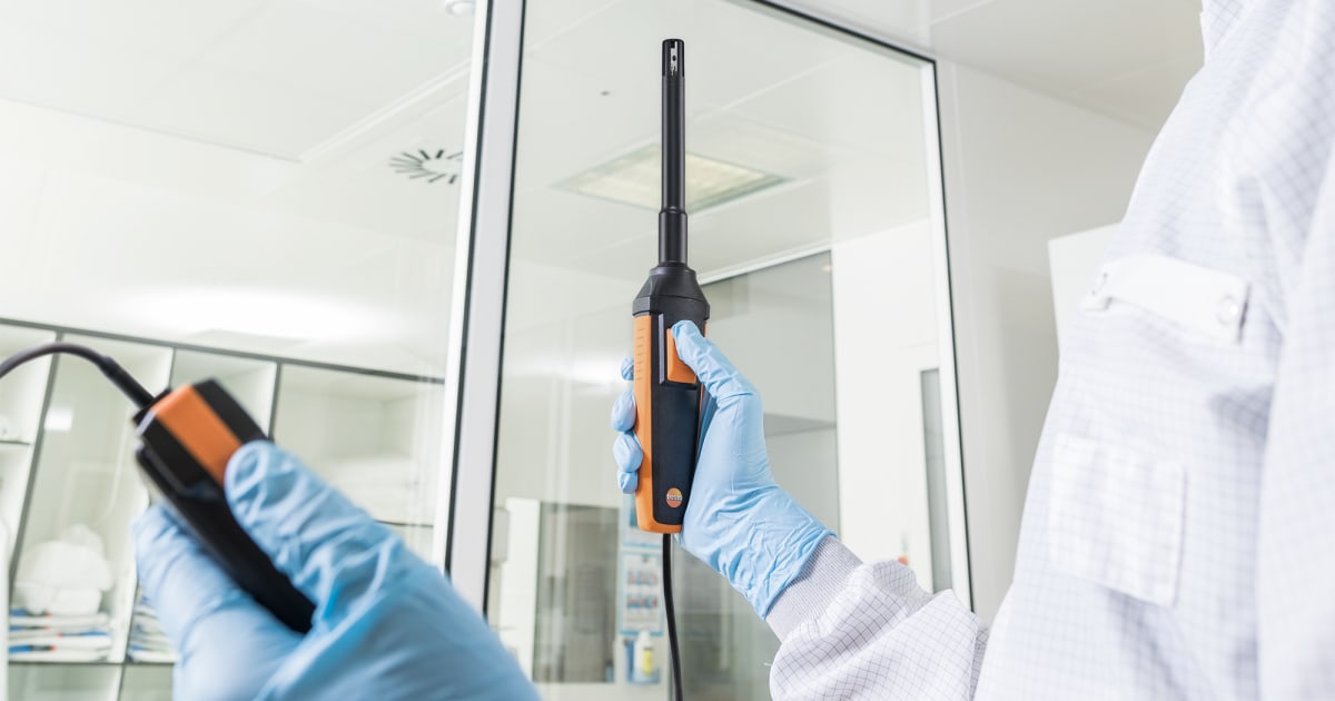 Perfect climate in cleanrooms with precision measuring instruments