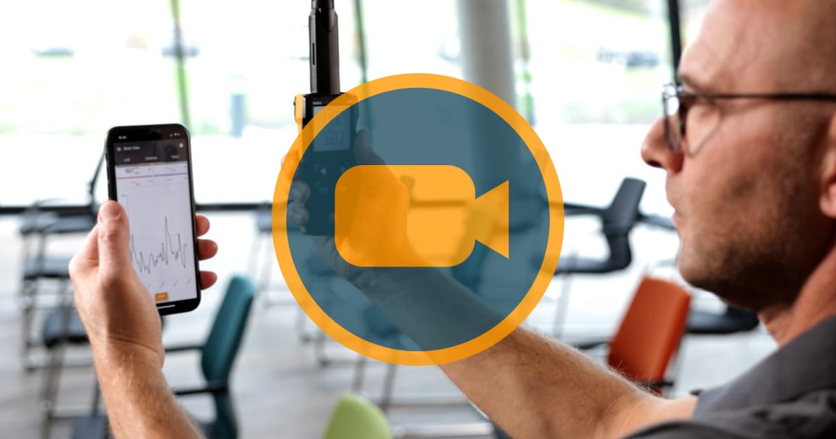 testo 535 - Digital CO2 measuring instrument with App connection