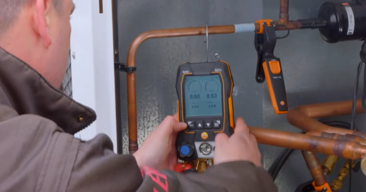 デジタルマニホールド testo 557s 導入事例