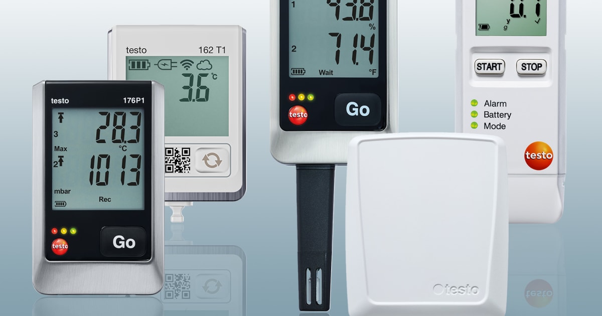 Data loggers for transport monitoring