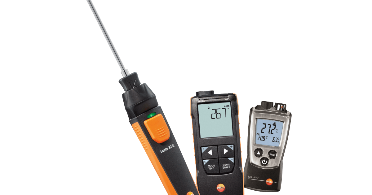 Measure air temperature – quickly and accurately
