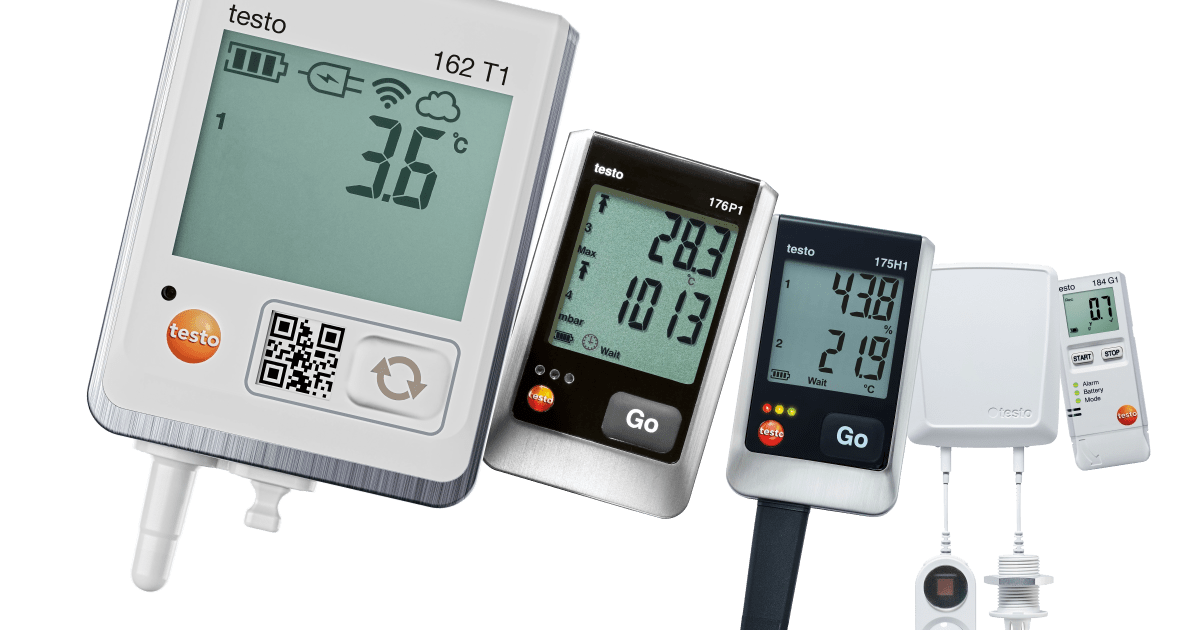 Data loggers: optimum control of important values