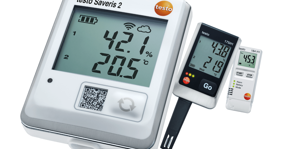 Using data loggers for temperature and humidity