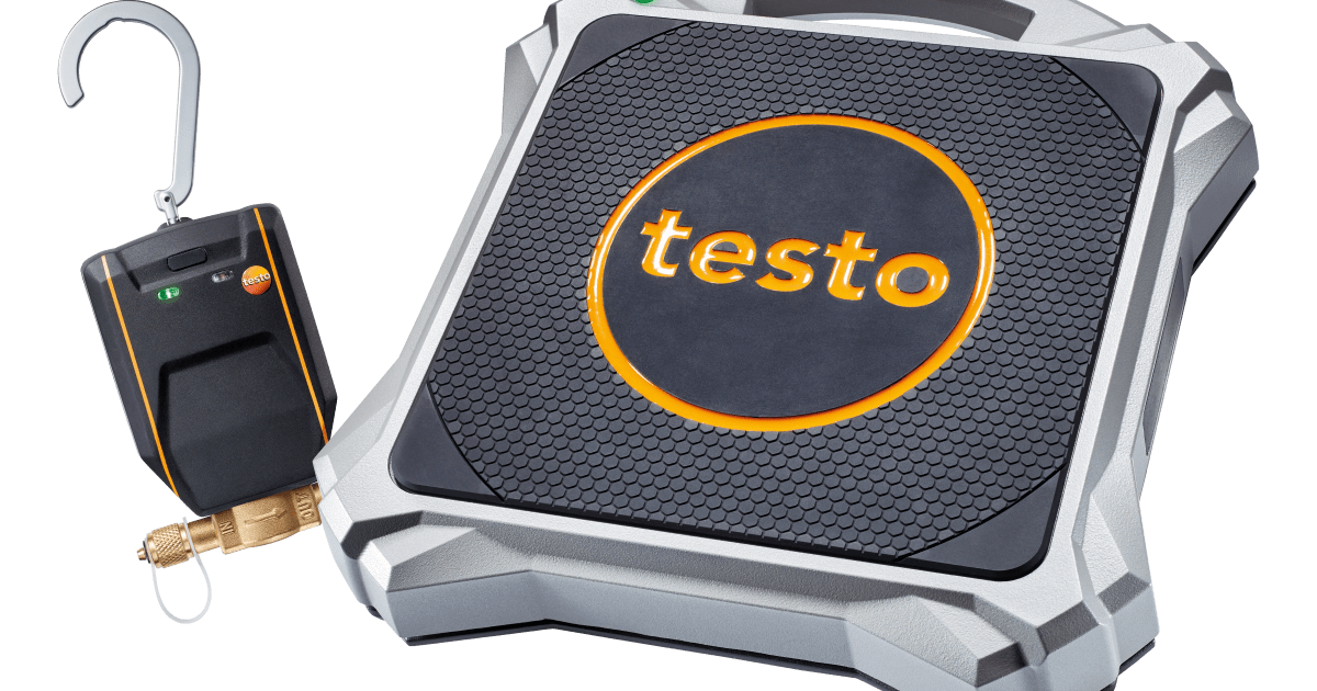 Digital refrigerant scale with intelligent valve.