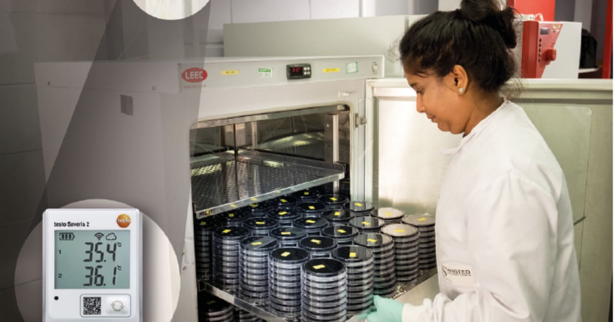 Automated temperature monitoring for Stansted Laboratories