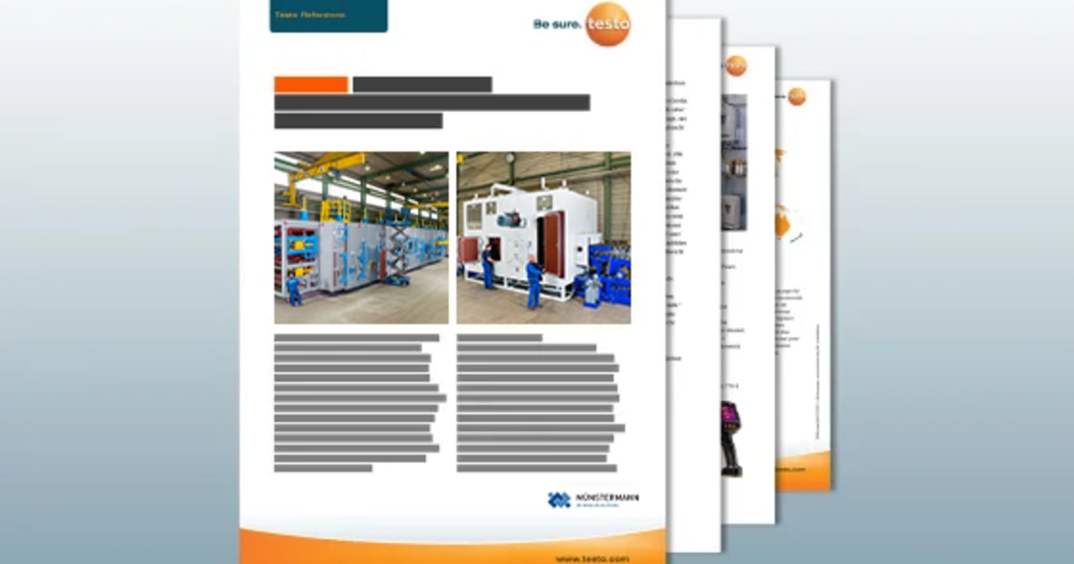 testo 871s convinces Muenstermann