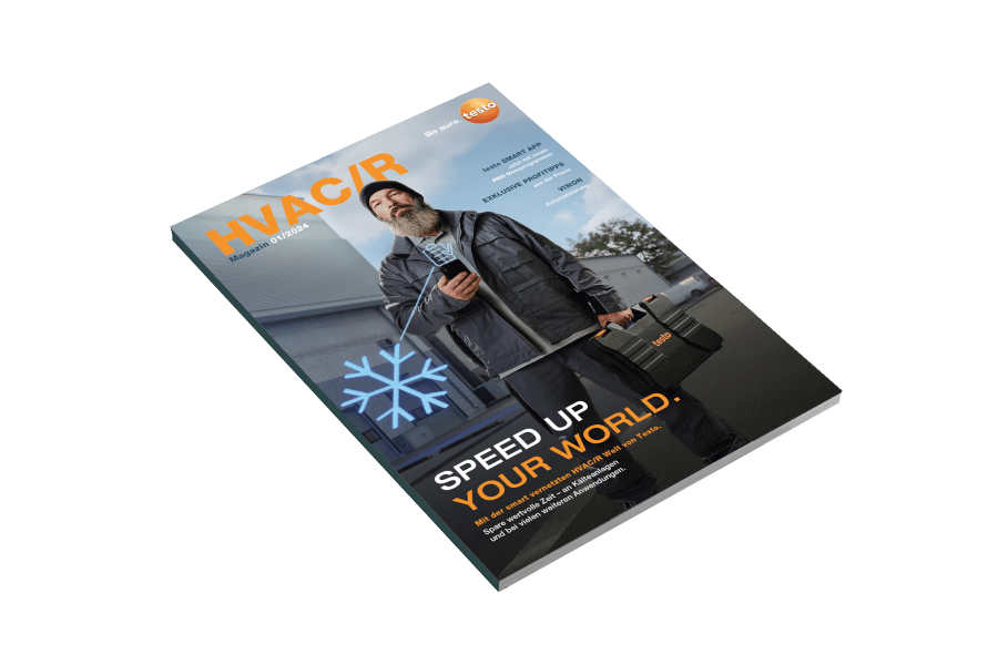 HVAC/R measuring technology