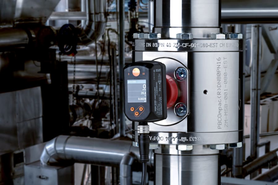 Compressed air meters from Testo