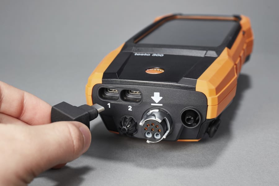 Bluetooth® Connector for testo 300 Combustion Analyzer