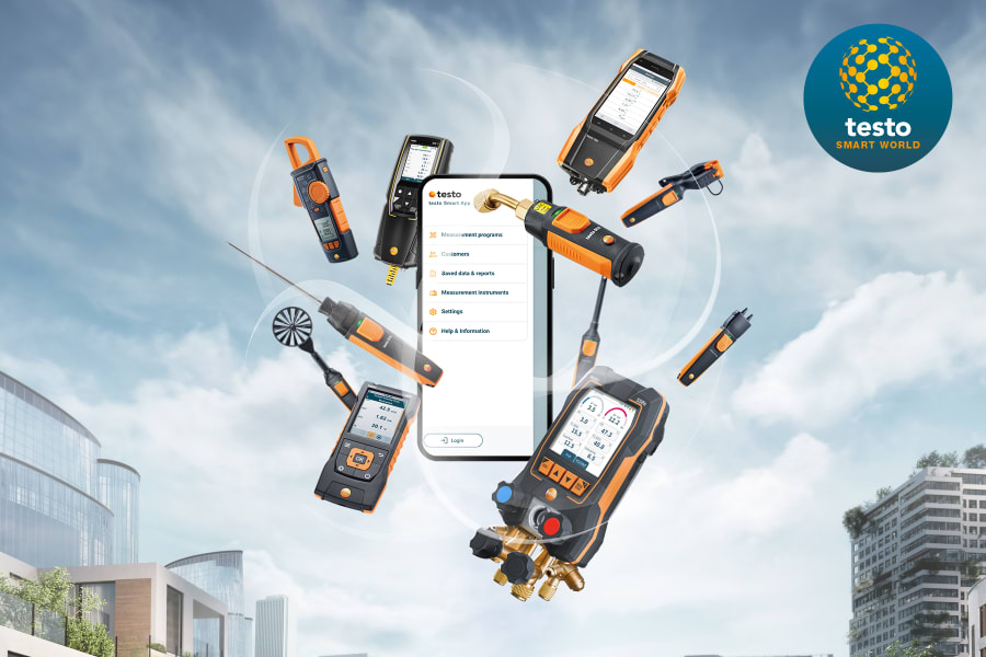 HVAC/R world of Testo