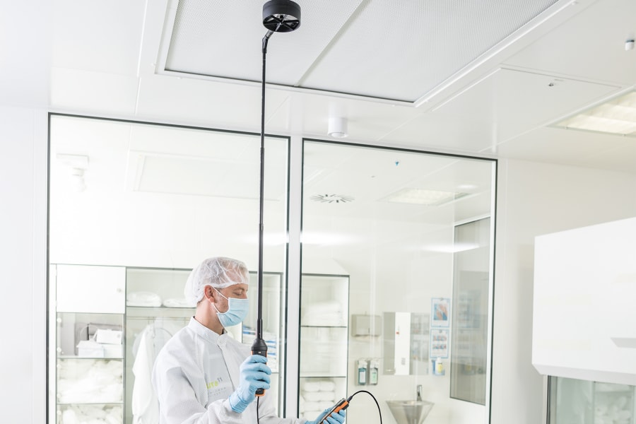 Measurements in laboratories and cleanrooms with the testo 440 ...