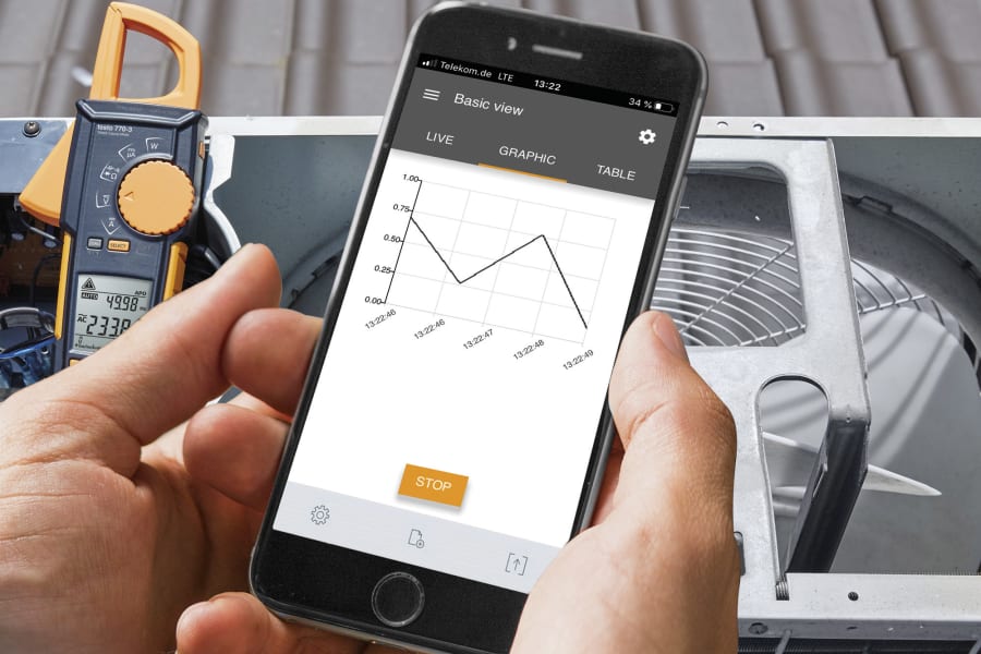testo Smart App. One App for all applications.
