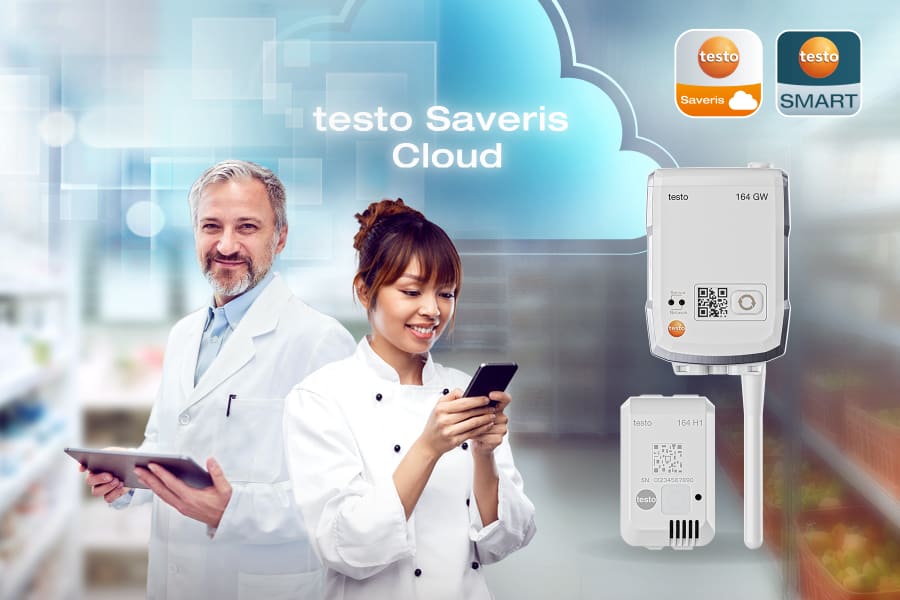 Online data logger testo 164