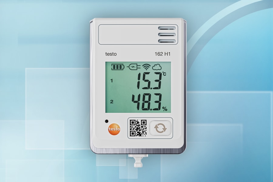 Online data logger testo 162 H1