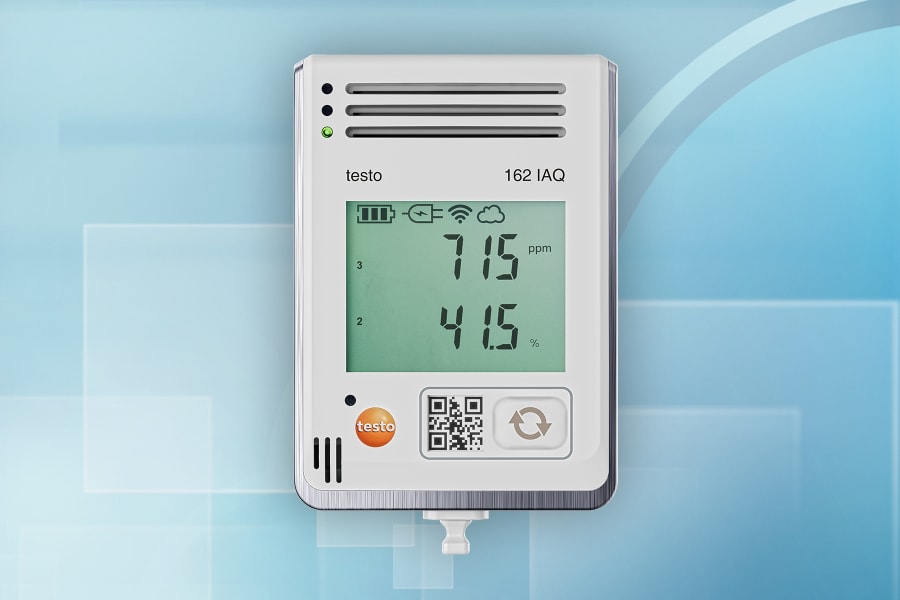 Online data logger testo 162 IAQ