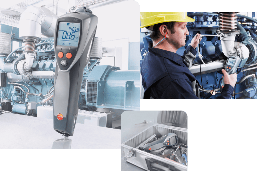 Smoke tester – checking the soot count