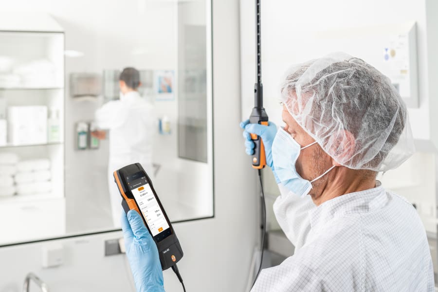Precise measurement technology for laboratories and cleanrooms