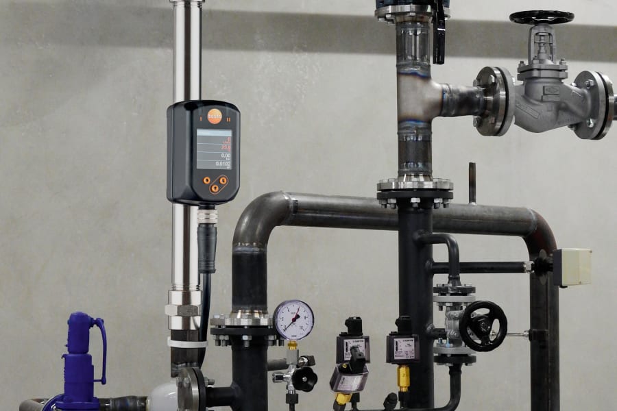 Compressed air meters from Testo
