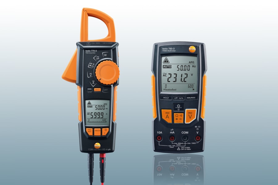 Clamp Meter and Digital Multimeter
