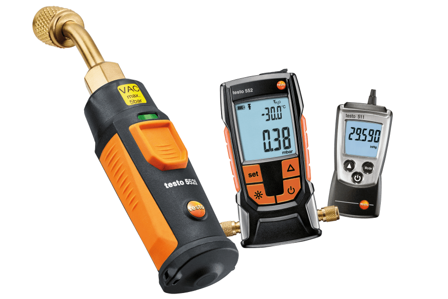 Absolute pressure meters from Testo