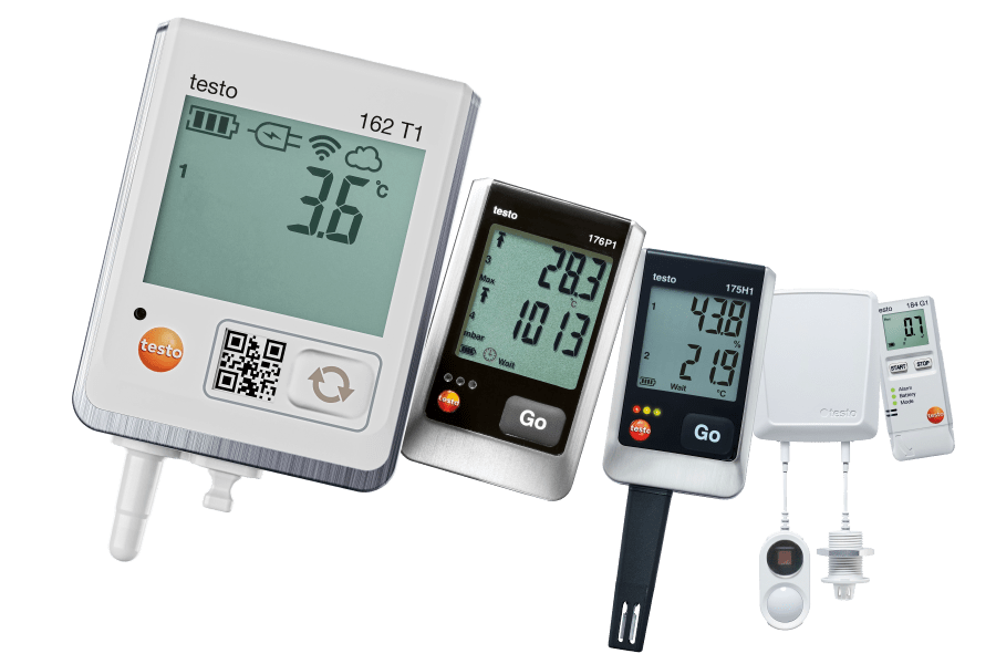 Data loggers: optimum control of important values
