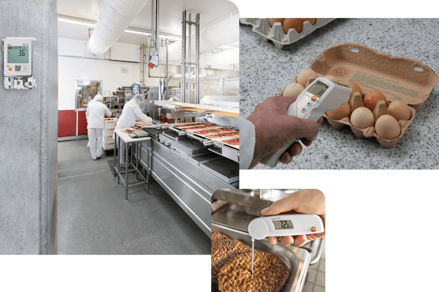 Food monitoring in the bakery