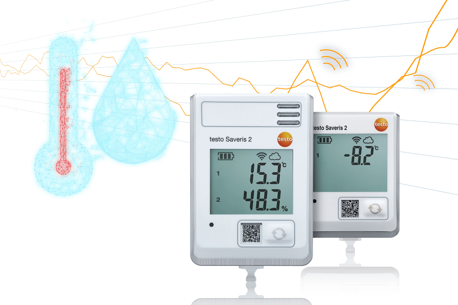 Monitoring ambient climate with testo Saveris 2