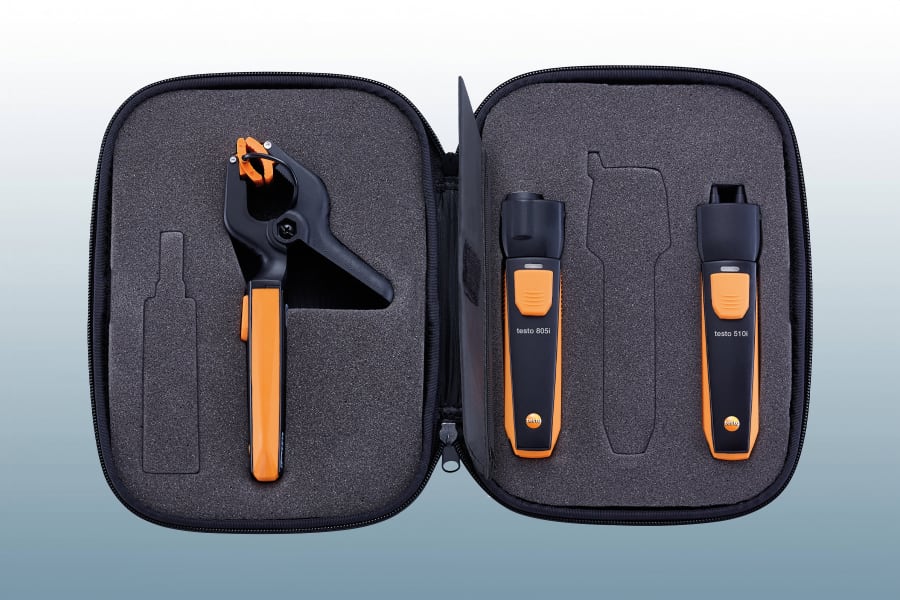 Find the right flue gas analyser from Testo