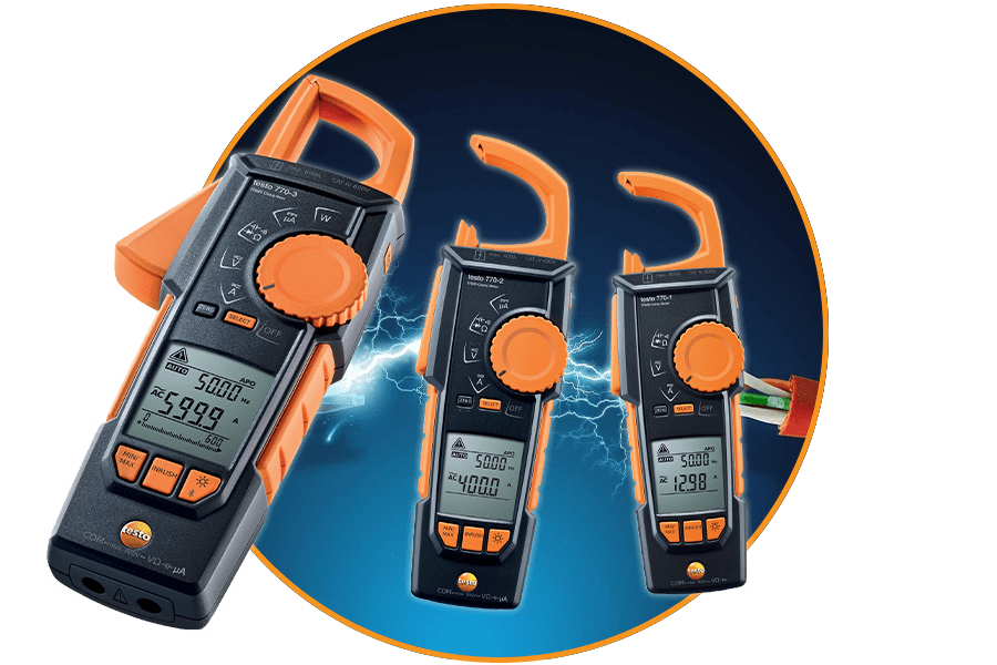 Clamp meters from Testo