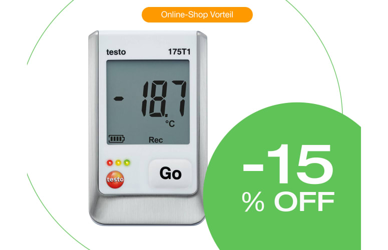 testo 175 T1 - Datenlogger für Temperatur