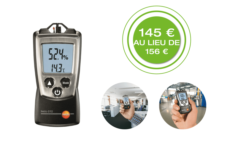 testo 610 - Thermo-hygromètre