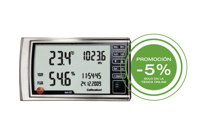 Termohigrómetro testo 622 en promoción