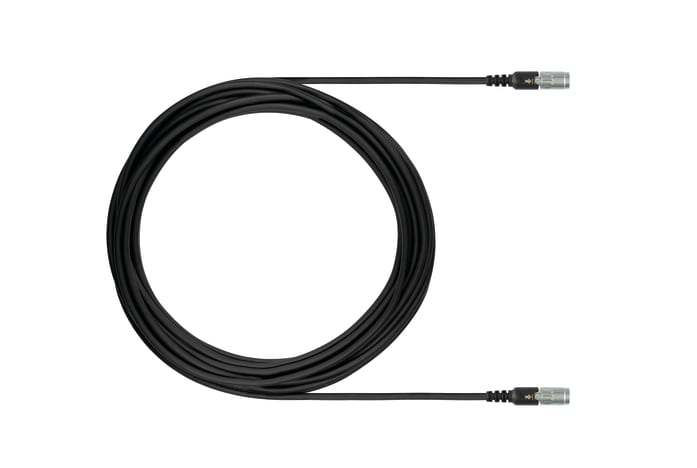 Connection cable with bayonet fitting