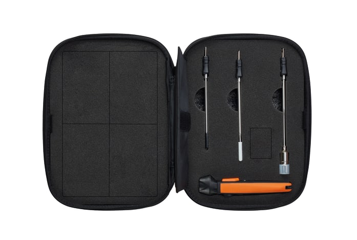testo 915i temperature kit - thermometer with temperature probes and ...