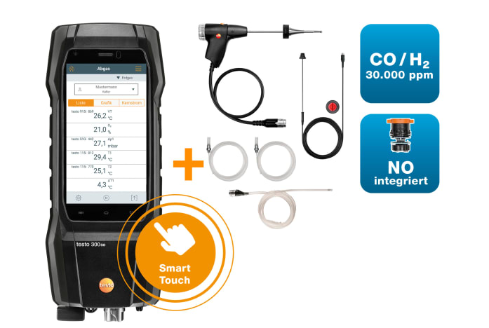 testo 300 SE Longlife Set NO inkl. BT® Connector