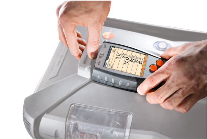 testo 350 - Control Unit for flue gas analysis system