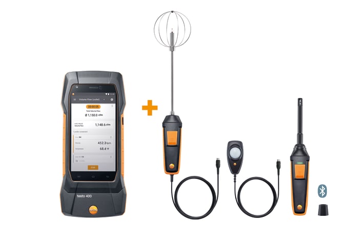 testo 400 Comfort Kit - for comfort professionals in high performance ...