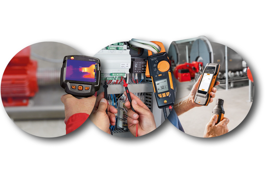 Measuring instruments for preventive maintenance