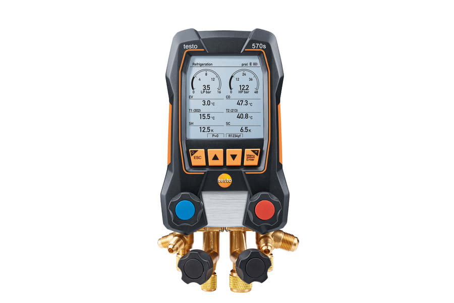 Testo Refrigeration Manifold Service