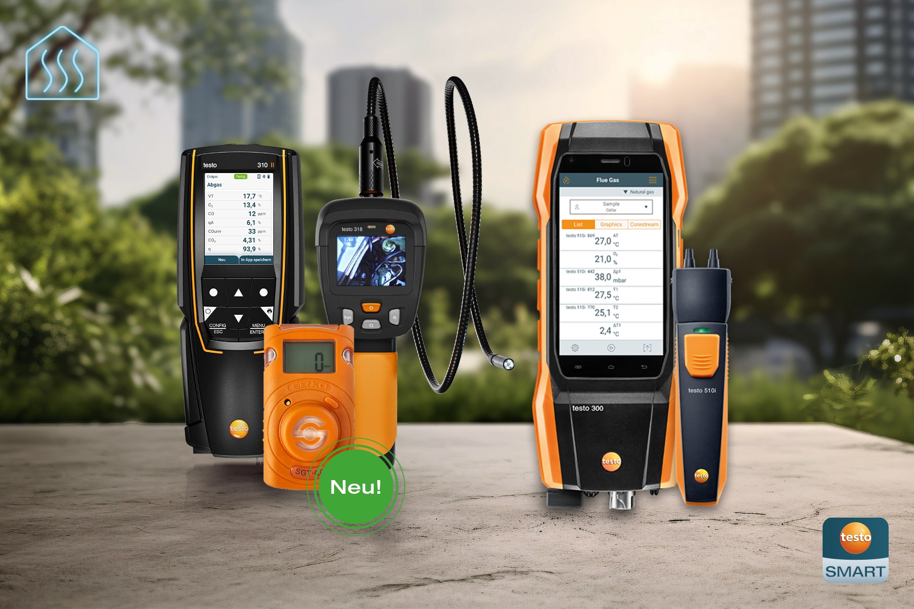 Smarte Messtechnik für SHK- und Kälte-Profis.